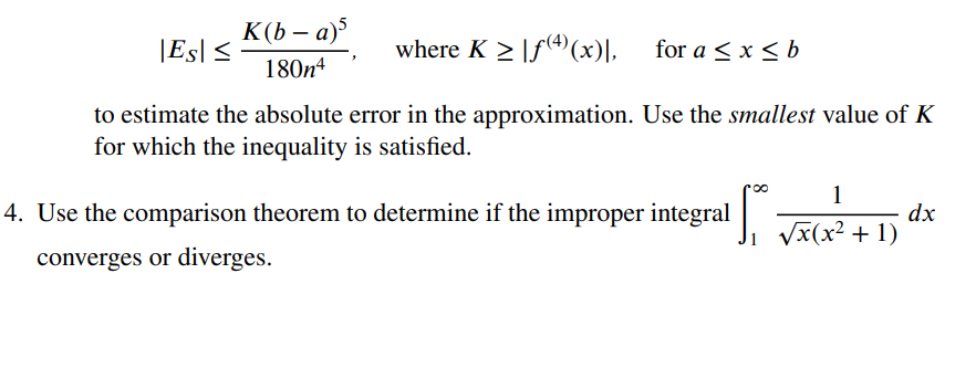 1. Use methods discussed in class to evaluate each of | Chegg.com