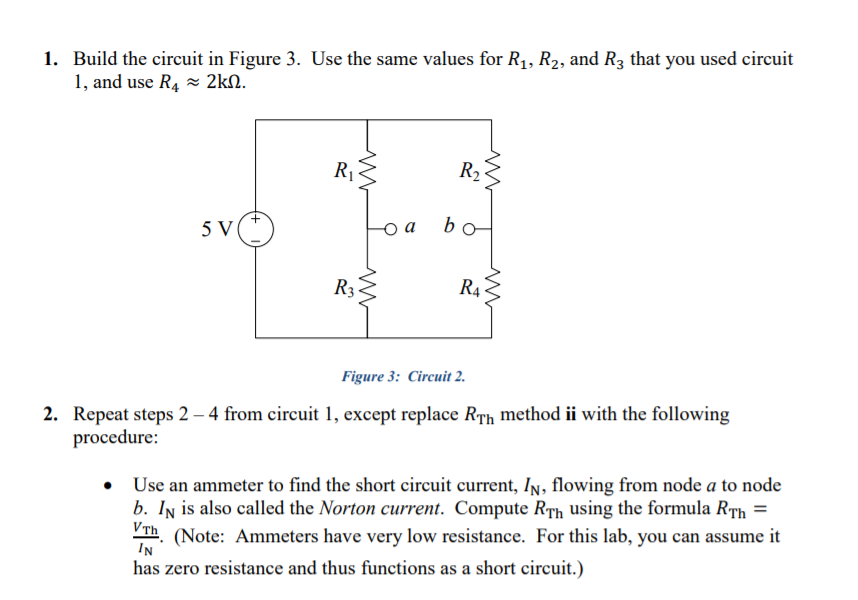 Solved Introduction According to Thevenin's theorem, any | Chegg.com