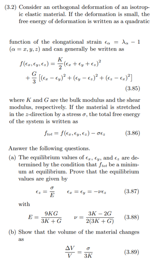 This problem is from the book “Soft Matter Physics” | Chegg.com