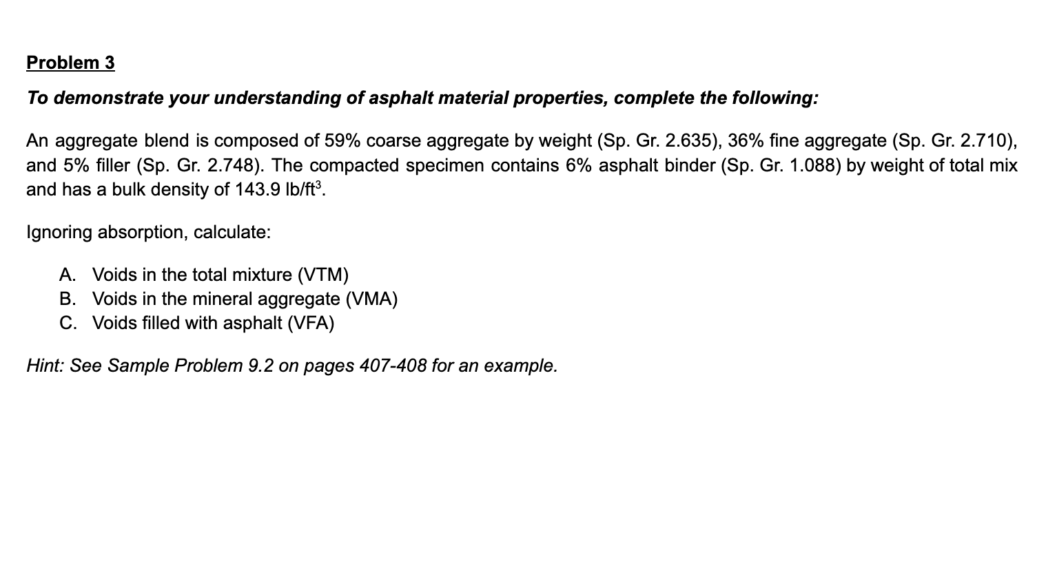 Solved Problem 3 To demonstrate your understanding of | Chegg.com