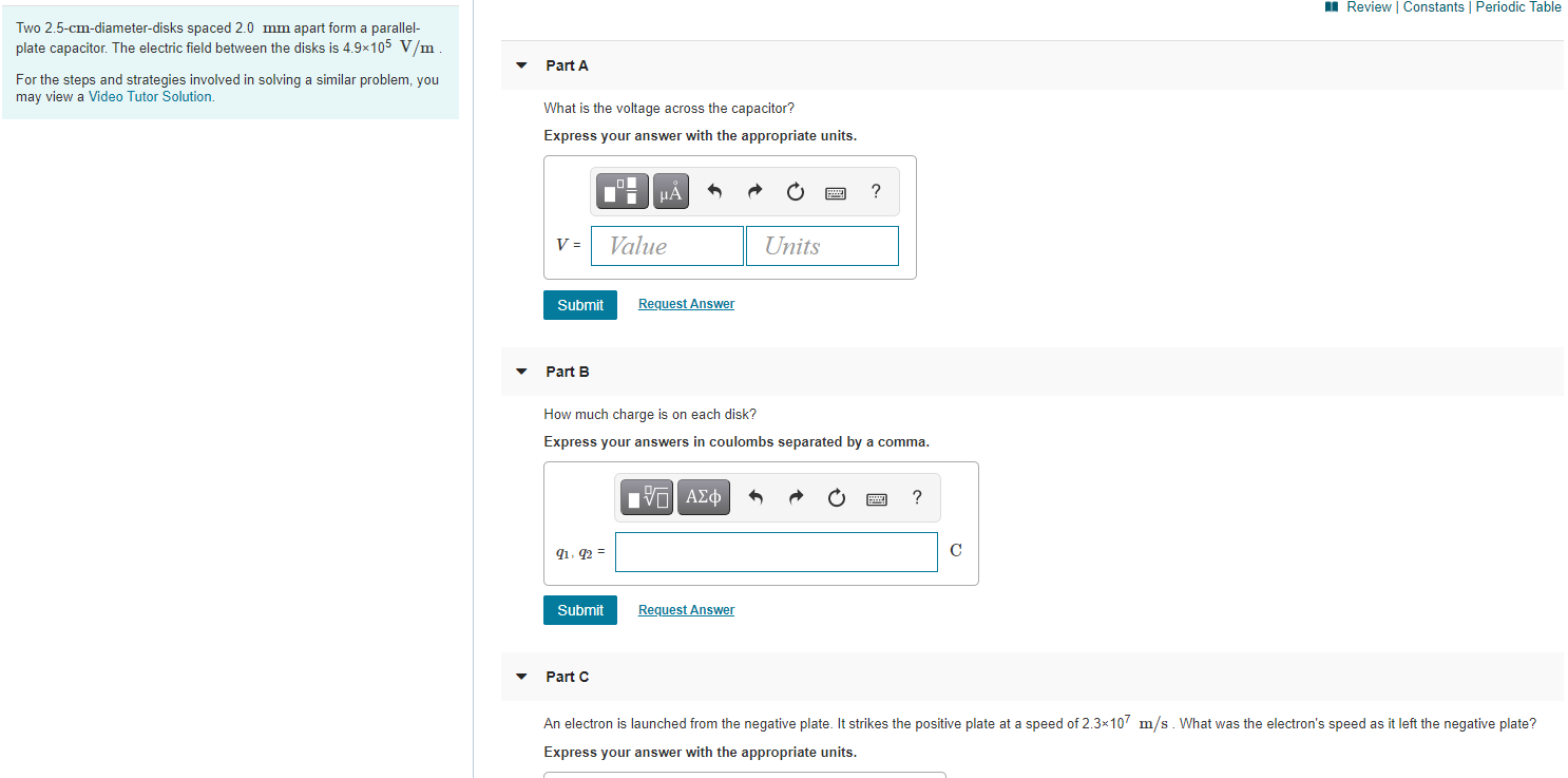 Solved Review Constants Periodic Table Two | Chegg.com