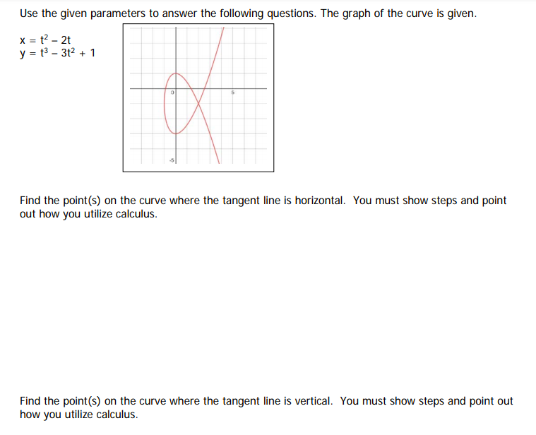 Solved Use the given parameters to answer the following | Chegg.com