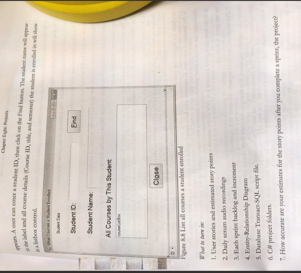 Project One Problem: The Tiny College keeps track of | Chegg.com