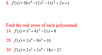 Solved 8.For each of the following polynomials, use Cauchy’s | Chegg.com