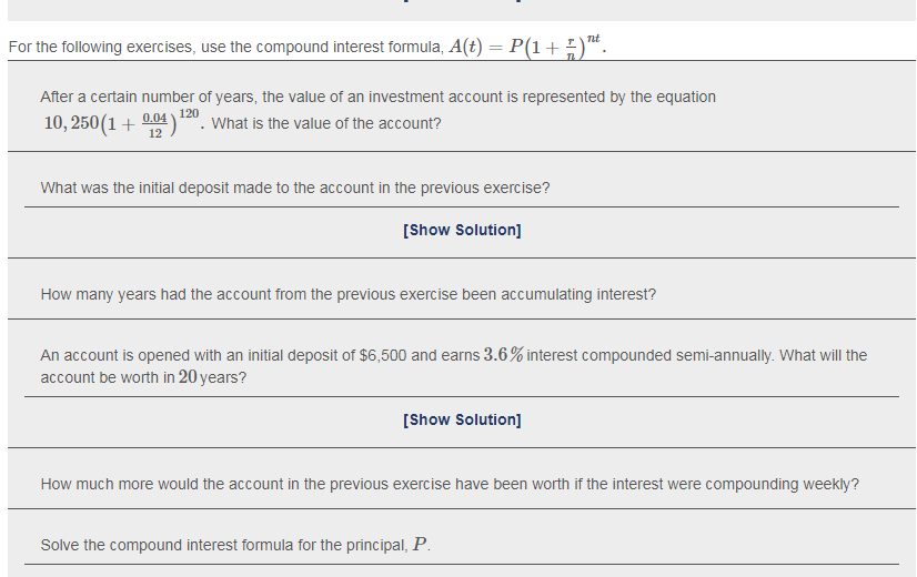 Solved Tut For the following exercises, use the compound | Chegg.com