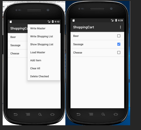 Solved Write a Grocery List application for a user to store | Chegg.com
