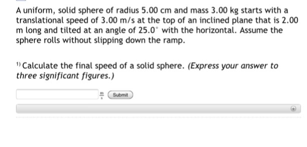 Solved Calculate the moment of inertia for a uniform, solid | Chegg.com