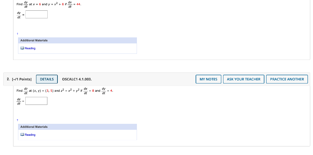 Solved Find dtdy at x=6 and y=x2+8 if dtdx=44 dtdy= + 1 | Chegg.com