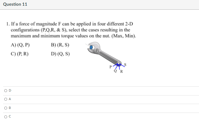 Solved Question 10 2. If r = {5j} m and F = { 10 k} N, the | Chegg.com