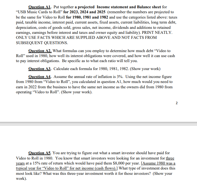 Solved FOR EACH PROBLEM LABEL THE QUESTION AND PUT EACH | Chegg.com
