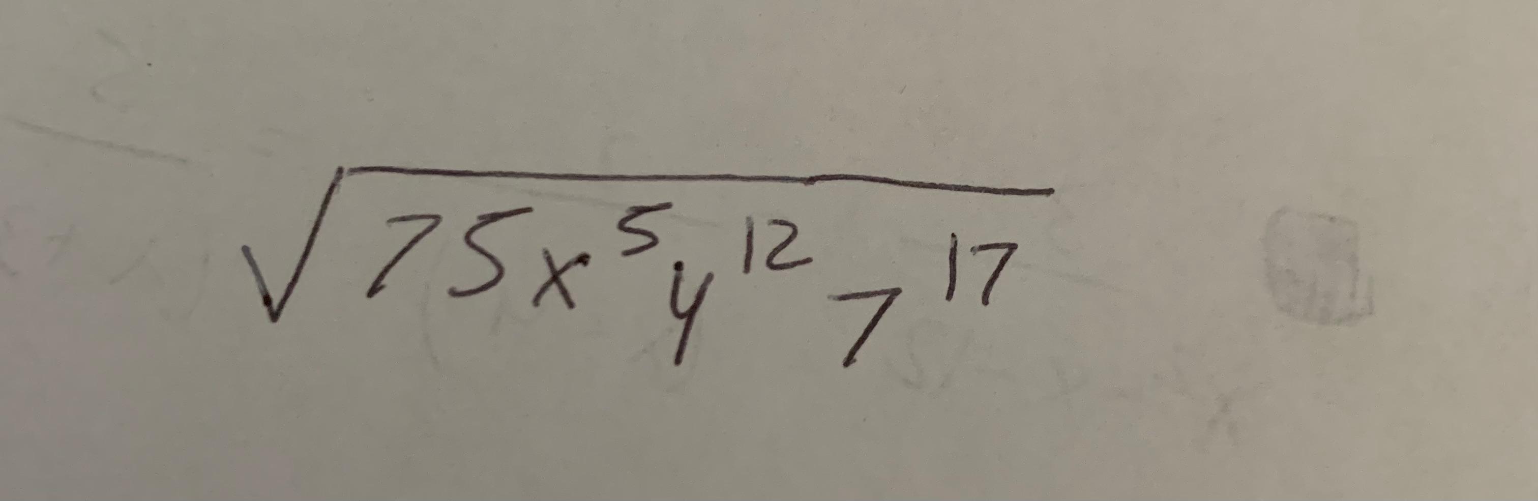 Solved 75x54 12 , 17 | Chegg.com