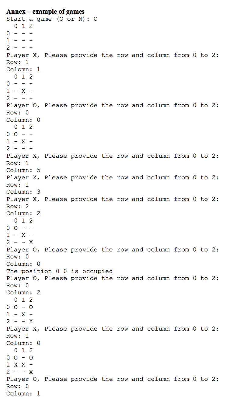 Question 2 (12 points) It is time to play X-O. You | Chegg.com