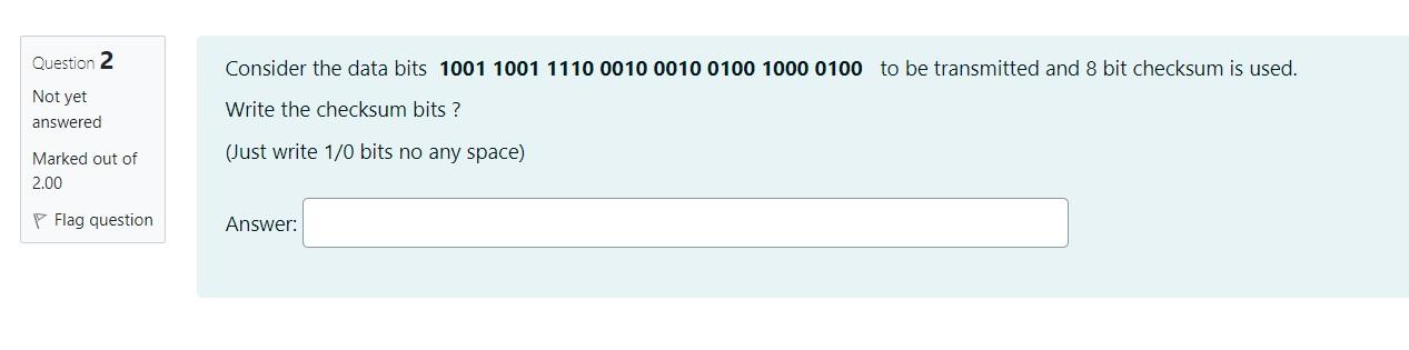 Solved Consider the data bits | Chegg.com