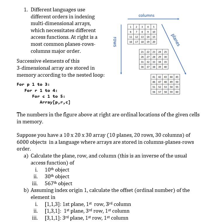 Solved columns 6 7 8 9 10 11 12 13 14 15 16 17 18 19 20 rows | Chegg.com