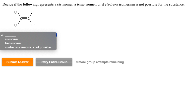 Solved Name Each Alkene And Specify Its Configuration By