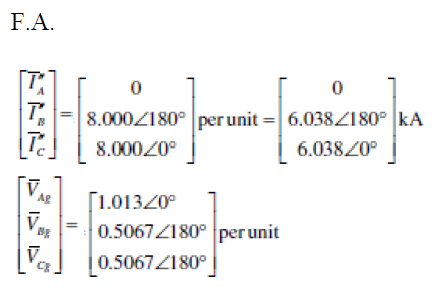 Solved Determine the sub-transient fault current in per-unit | Chegg.com
