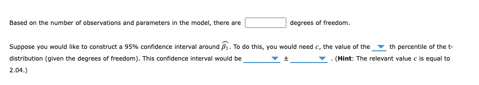 Solved Suppose a data set of 30 observations (N=30) was | Chegg.com