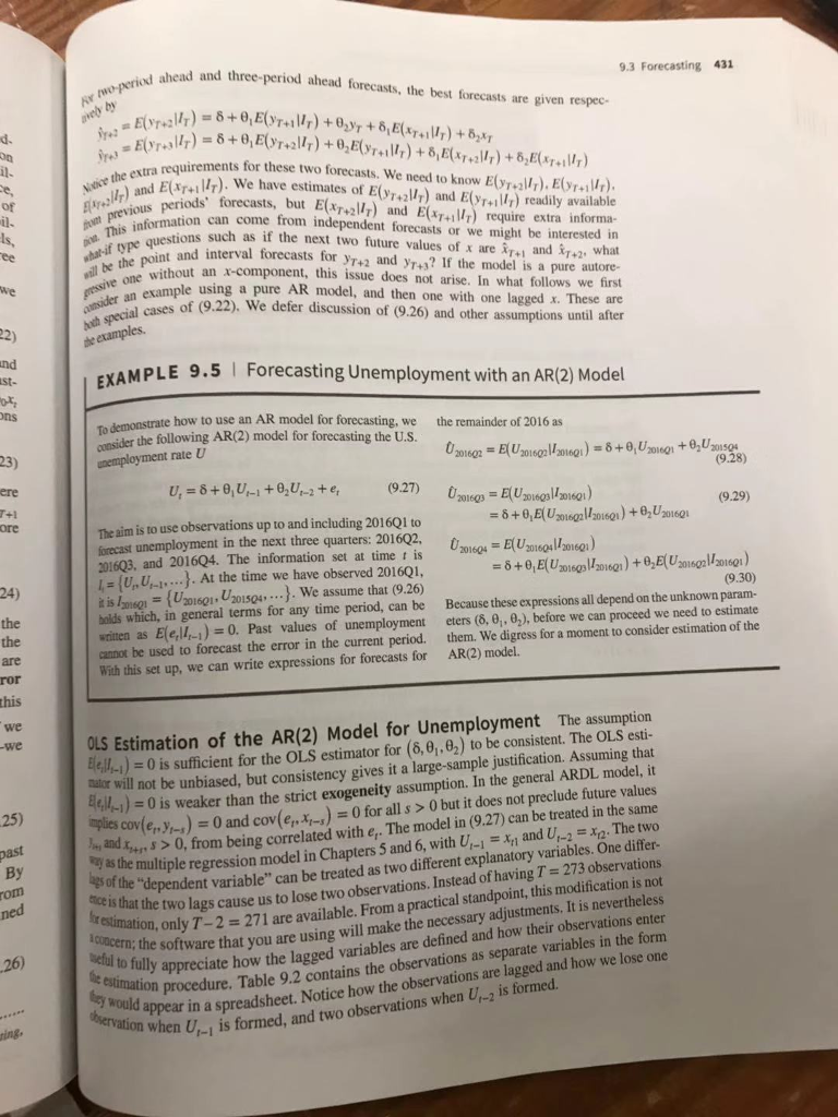 Solved a. Please write the generic equation for an ARDL2,1) | Chegg.com