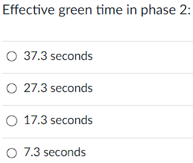 Solved Calculate the optimal cycle length (Webster's | Chegg.com