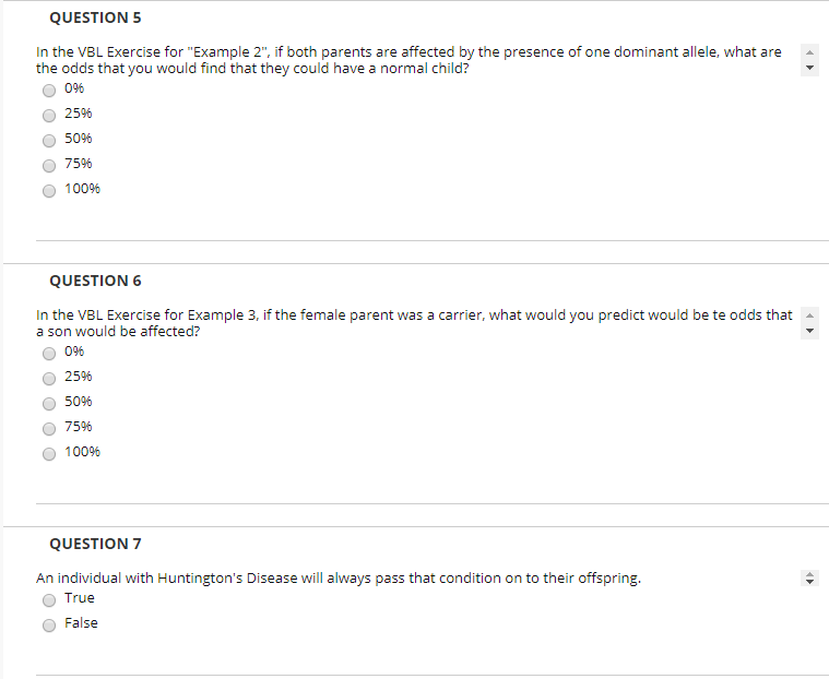 Solved QUESTION5 In the VBL Exercise for "Example 2", if | Chegg.com