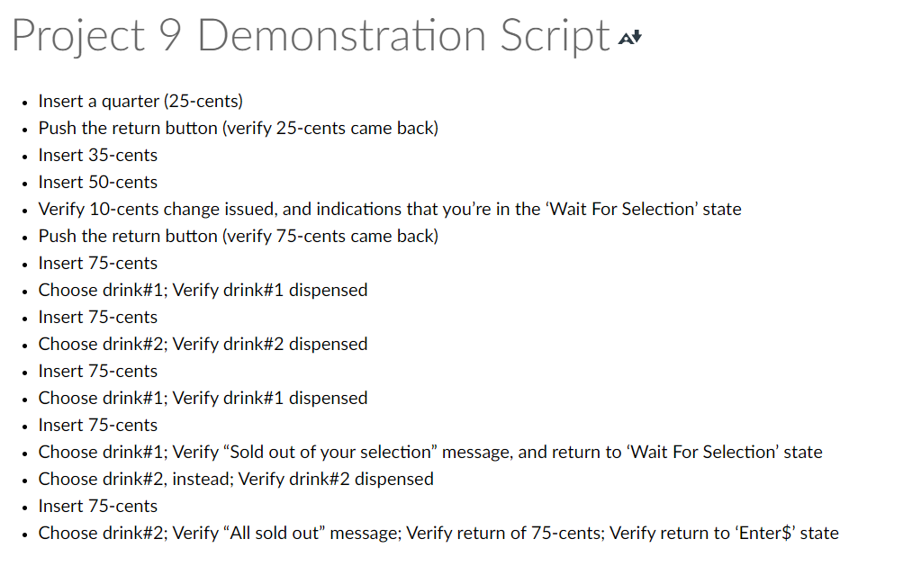 Solved (Mandatory) Write a program that uses a finite | Chegg.com