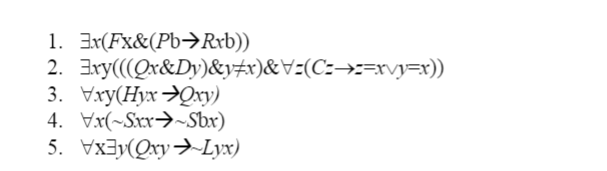 Solved For each of the following formulae, provide an | Chegg.com