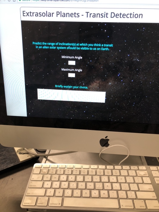 Extrasolar Planets-Transit Detection Predict the | Chegg.com