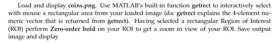 Load and display coins.png. Use MATLAB's built-in | Chegg.com