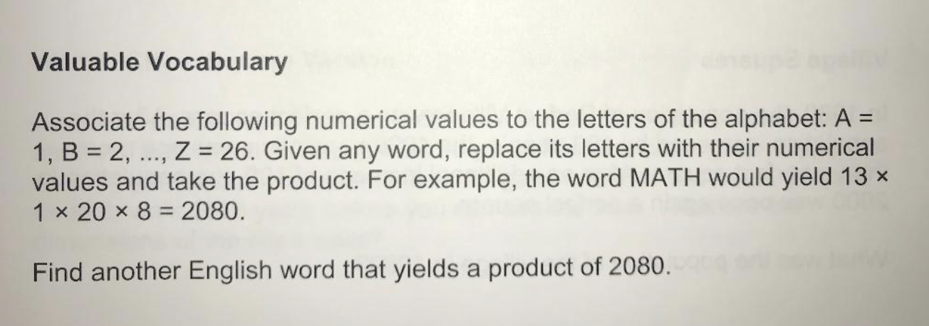 Solved Valuable Vocabulary = Associate the following | Chegg.com