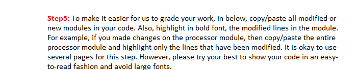 Solved In this experiment, students have to modify the | Chegg.com
