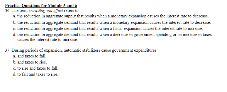 Solved This is the correct answer for Question 36: CThis is | Chegg.com