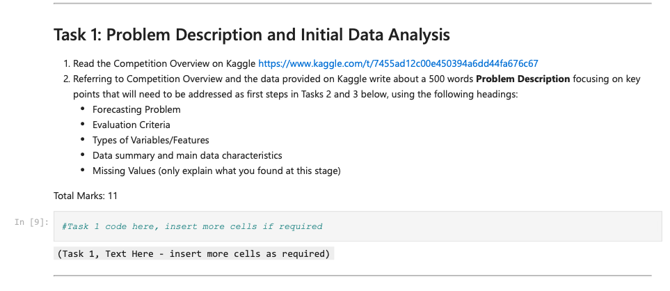 Solved Referring to Competition Overview and the data | Chegg.com