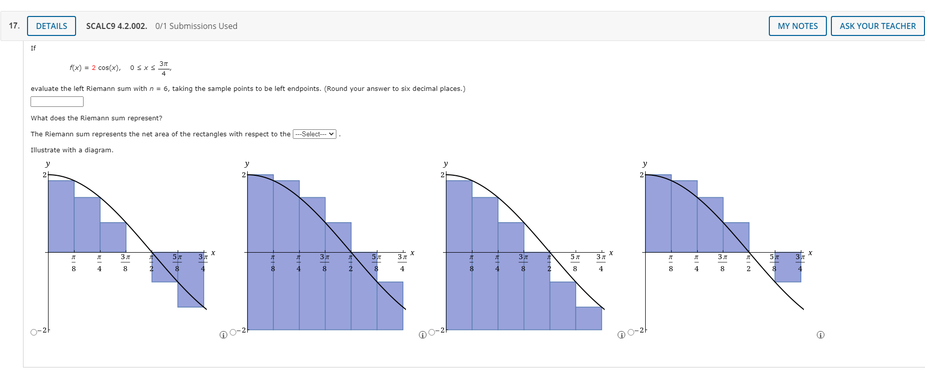 Solved 17. DETAILS SCALC9 4.2.002. 0/1 Submissions Used MY | Chegg.com | Chegg.com