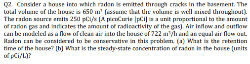 Solved Show all the steps for solving mass balance problems: | Chegg.com