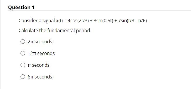Solved Consider a signal | Chegg.com