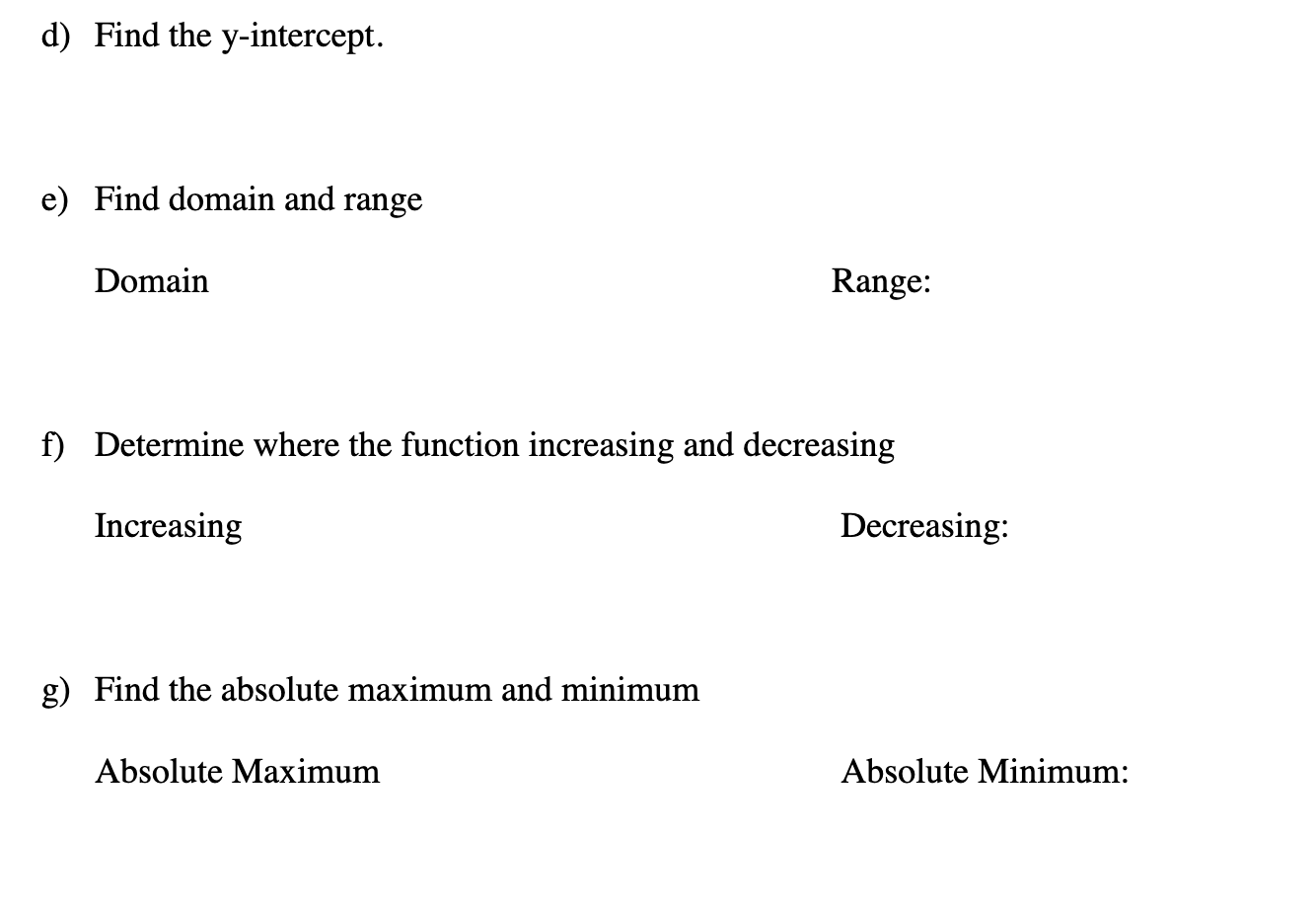 Solved 3. The graph y=f(x) is given a) Find f(1)=f(−1)= b) | Chegg.com