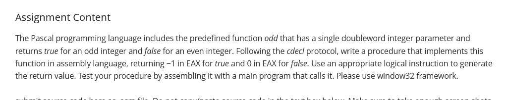 Solved Assignment Content The Pascal Programming Language 