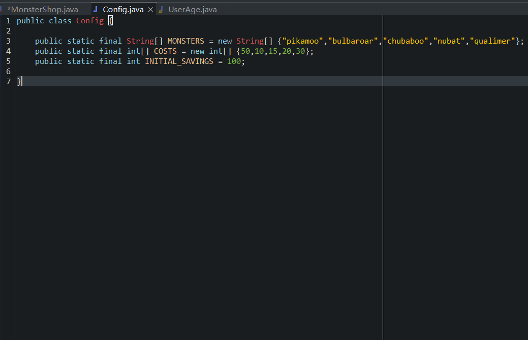 Please help me to complete my Shopping for Monsters | Chegg.com