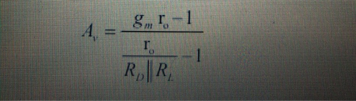 Solved I have given Av equation on the bottom which is | Chegg.com