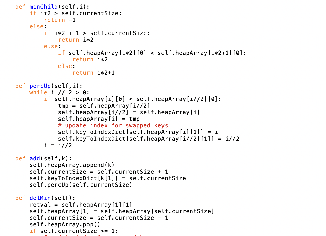 Part C: In IDLE open the PriorityQueue class file: | Chegg.com