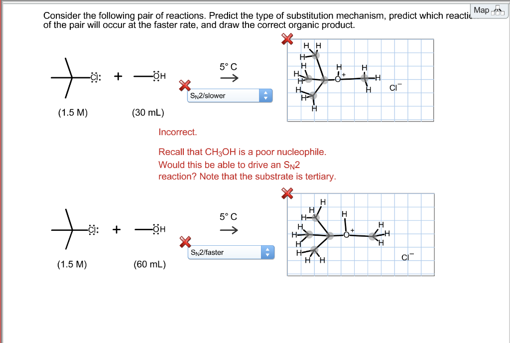Solved Consider the following pair of reactions. Predict the | Chegg.com