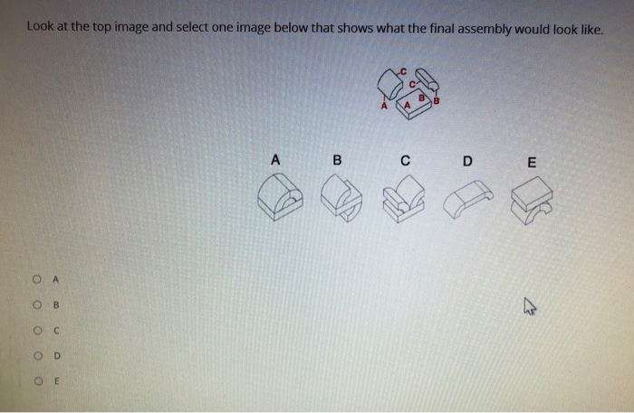 Solved Look at the top image and select one image below that | Chegg.com
