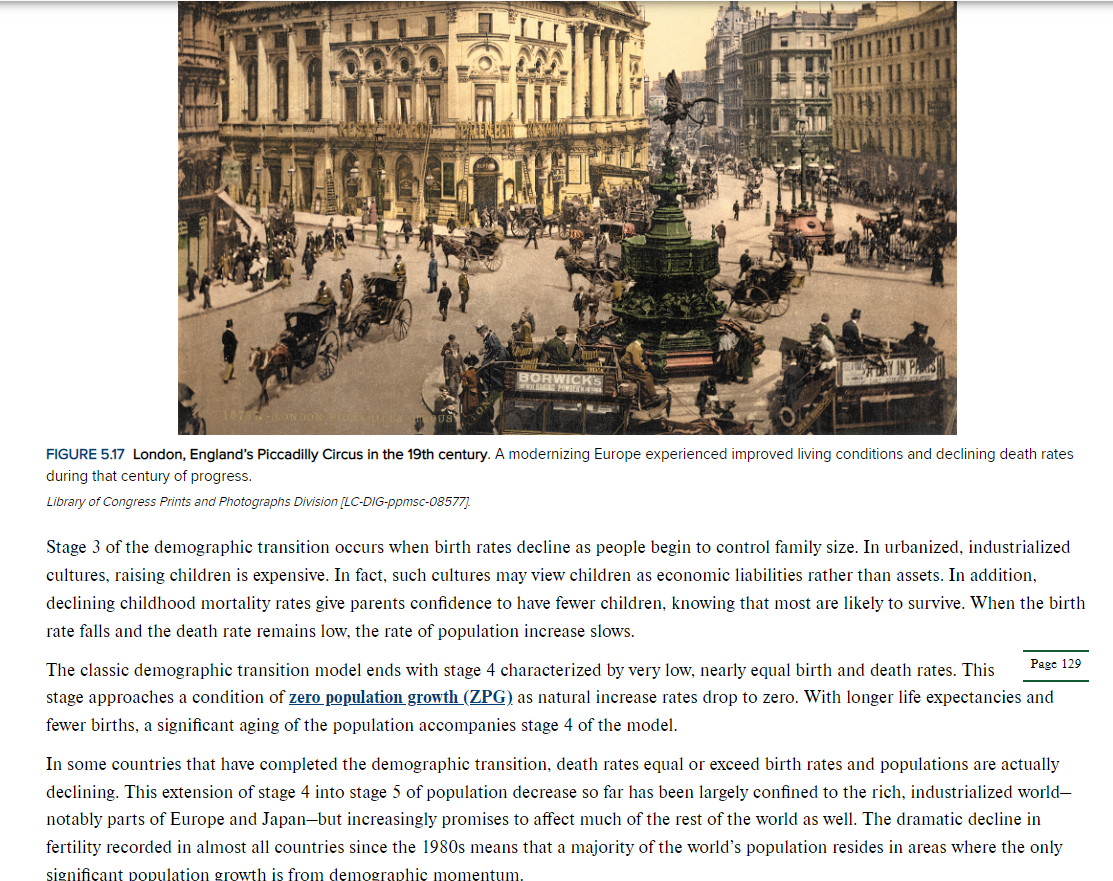 Exponential population growth cannot continue | Chegg.com