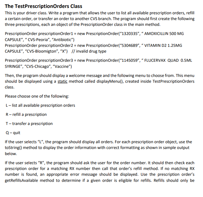 CVS has reached out to you to develop a program to | Chegg.com
