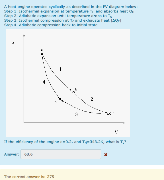 Solved A heat engine operates c Step 1. Isothermal expansion | Chegg.com