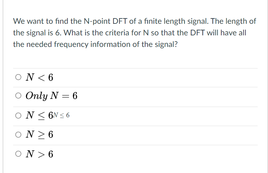Solved Which of the following sentences are true? (a) DTFT | Chegg.com