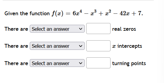 Solved The 'Select an answer' options are "at most" and "at | Chegg.com