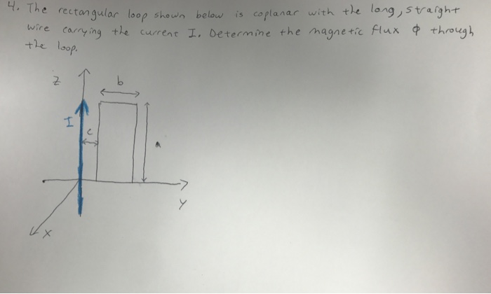 Solved The rectangular loop shown below is coplanar with the | Chegg.com