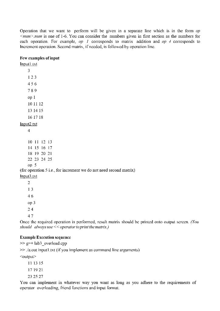 Solved Description In this program, you will be developing | Chegg.com