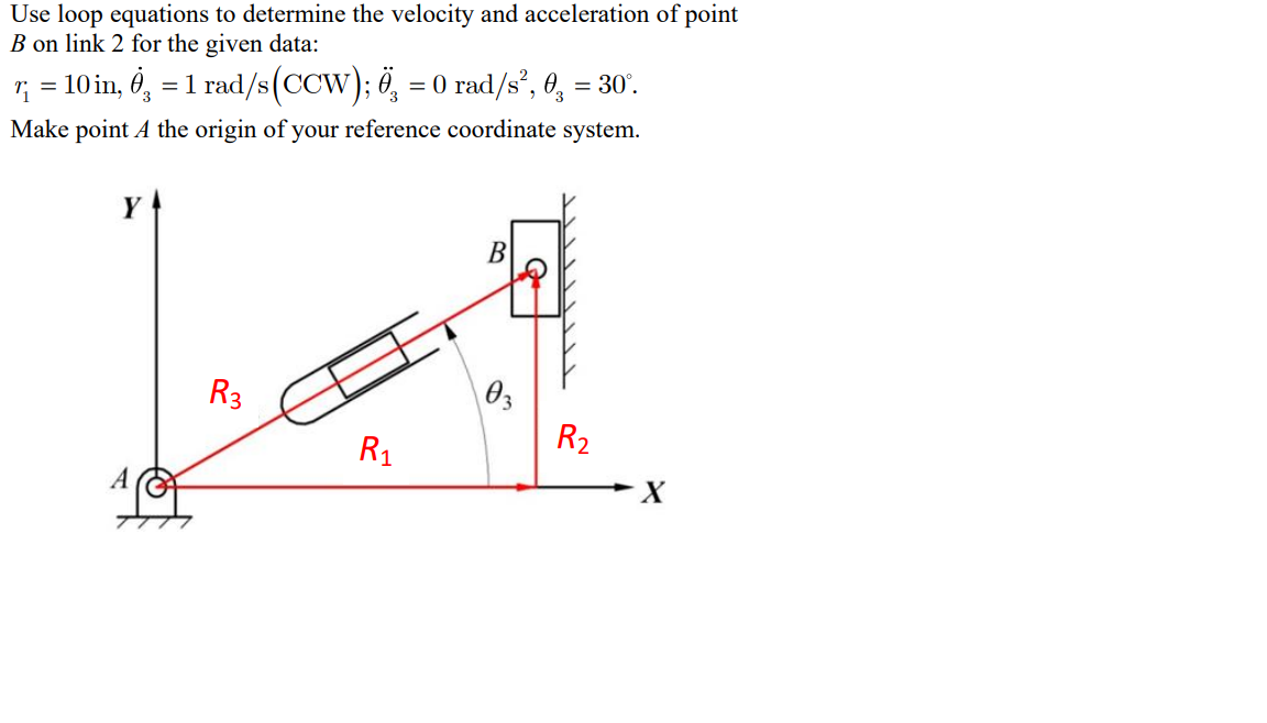 Solved Use loop equations to determine the velocity and | Chegg.com